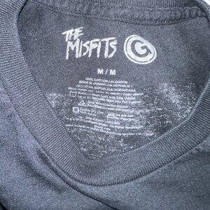 The Misfits | Shirts | The Misfits Mens Black Tshirt Size Medium Sheer ...